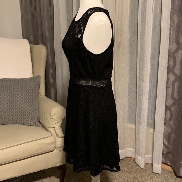 Garage | Dresses | Garage Black Lace Cocktail Dress L | Poshmark